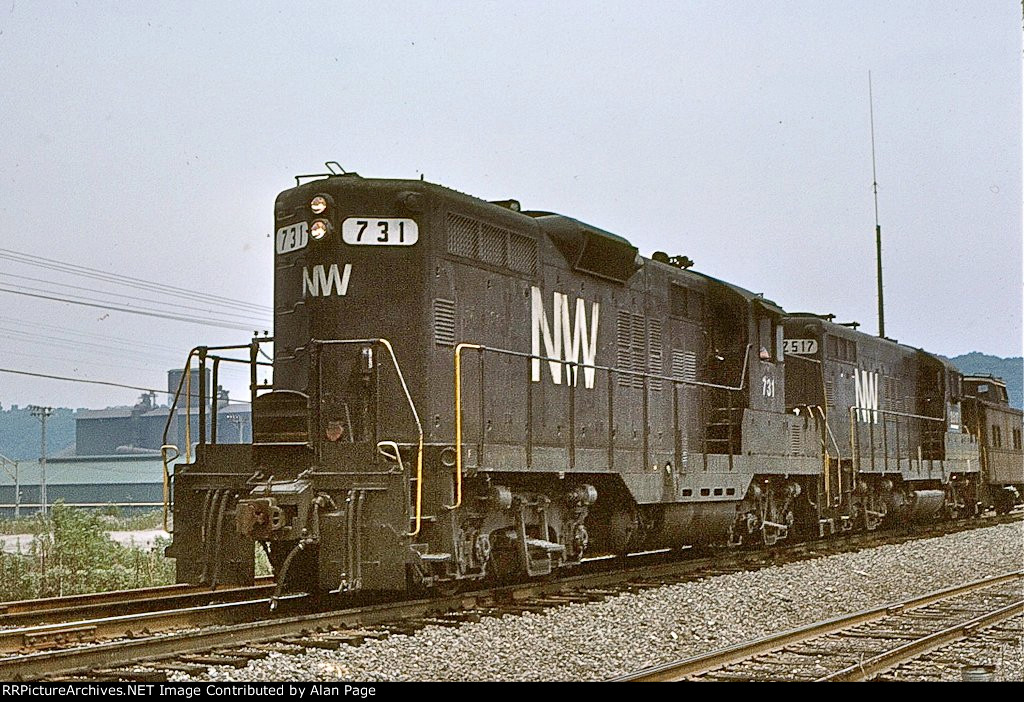 N&W GP9 731